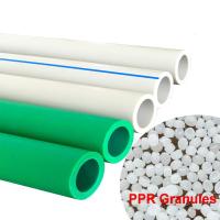 China Thermoplastic Resin Pipe PPR Raw Material Easy Welding UV Resistance for sale