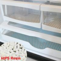 China Refrigerator Liners White HIPS Granules Plastic Material SGS UL for sale