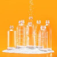 China Bottle Plastic RPET Granules Food Grade Recycled PET Pellets for sale