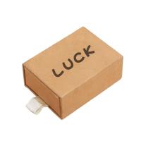 China 100ml Bottle Woman Perfume Gift Boxes Recycled Kraft Box Packaging for sale