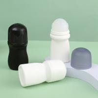 China 50ml Refillable Essential Oil Perfume Roll On Plastic Deodorant Bottle Eco Empty for sale