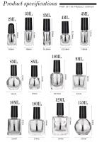China Round Empty Nail Polish Bottles Empty Fingernail Polish Bottles for sale
