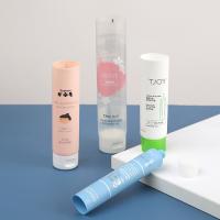China Biodegradable PE Cosmetic Packaging Flexible Tube with Customized Colors and 45W x 120H Dimensions for sale