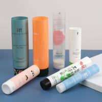 China Biodegradable PE Cosmetic Packaging Flexible Tube with Customized Colors and 45W x 120H Dimensions for sale