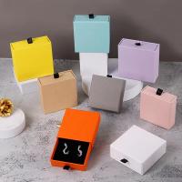 China CMYK Colors Printed Jewelry Packaging Box Crafted With Specialty Hard Paper and Custom Logo Options for sale