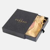 China Rigid Paperboard Jewelry Packaging Box with Custom Colors and EVA Accessory for Secure Jewelry Storage for sale
