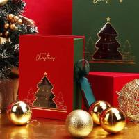 China Santa Claus Paper Custom Printed Cosmetic Boxes Xmas Packaging Boxes for sale