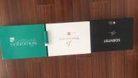 China Black Collapsible Cosmetic Box Beauty Set Packaging With Raffia Insert  Cosmetic Box for sale