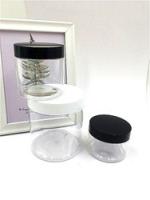 China Pet plastic jar cosmetic jars clear spice jars packaging for sale