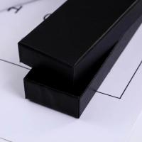China Customized Innovative Biodegradable Packaging Black Ink Pen Set Gift Boxes EVA Insert for sale
