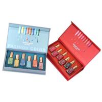 China Rigid Nail Polish Set Box With EVA Insert Nail Polish Kit Box for sale