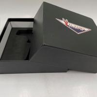 China Custom Packaging Black And Color Cardboard Retail Luxury Paper Gift Box With Foam for sale