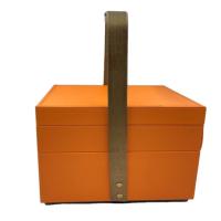 China Pull Out Innovative Biodegradable Packaging Packaging Cake Boxes With Wooden for sale