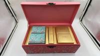 China Luxury Food Cake Paper Box Pink Gift Box Packaging With Lock for sale