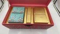 China Wholesale  Cardboard Customized Large Rectangle Mooncake Flat Pack Folding Magnetic Pink Gift Boxes With Handle for sale