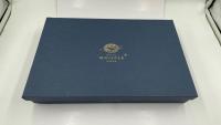 China Luxury Cosmetic Packaging Box Cream Gold Foil Magnetic Gift Boxes for sale