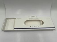 China Custom Logo UV Sliding Packaging Paper Drawer Eye Mask Gift Box With Handle Luxury for sale
