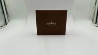 China Small Matt Brown Lip And Base Jewellery Presentation Box Custom Logo for sale