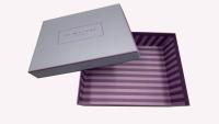 China Custom Luxury Paper Lip And Base Gift Box Garment Apparel Clothing Gift Packaging Box for sale