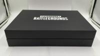 China Custom LOGO Matte Black Cardboard  Lip And Base  Style  Empty Gift Box Packaging OEM With EVA Insert for sale