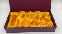 China Wholesale Custom Luxury Rigid Cardboard Drawer Book Shape Gift Box With Satin Silk Insert for sale