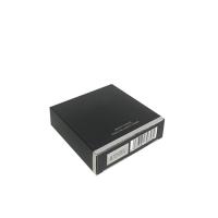 China Shiny Color Folding box Personal Care Packaging, Elegant Black Custom Paper Box With Logo Printing for sale