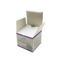 China Skin Cream Cosmetic Skincare Packaging Custom Logo Purple Luxury  Paper Gift Box for sale