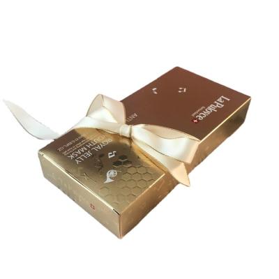 China Custom Cosmetic Paper Box with Bio-degradable Material and Matte Lamination for Skincare Packaging for sale