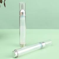 China Plastic Syringe Airless Bottle 10ml 15ml Empty Airless Cosmetic Serum Pump Dispenser for sale