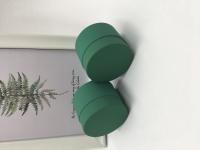 China Soft Touch Green Glass Cosmetic Cream Jar Empty Cream Jars for sale