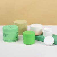 China 2oz 3oz 8oz Wheat Biodegradable Cosmetic Containers Recyclable 100% PCR PLA for sale