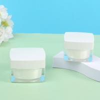 China Pearl White Cosmetic Bottle Packaging 5g 15g 30g 50g Nail Gel Plastic Jar for sale
