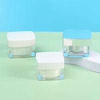 China Pearl White Cosmetic Bottle Packaging 5g 15g 30g 50g Nail Gel Plastic Jar for sale