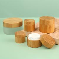 China Bamboo Cap Skincare Body Lotion Packaging for sale