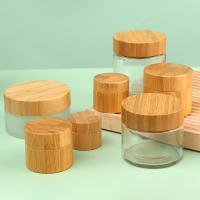 China Face Cream Cosmetic Bottle Packaging 5ml 15ml 30ml 50ml 100ml Frosted Clear Glass Jar for sale