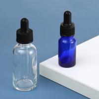 China 60ml 80ml Glass CBD Oil Dropper Bottle With Black NBR Rubber for sale