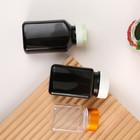 China 120cc 150cc 200cc 250cc Vitamin Pill Bottle Black Square Shape PET Bottle for sale