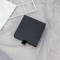 China Cardboard Jewelry Bag Necklace Drawing Box Package Slide Drawer Paper Box With Foam for sale