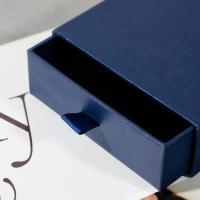 China Cardboard Fancy Jewelry Packaging Gift Box Ring Sliding Drawer Paper For Wedding for sale