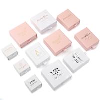 China Customized Jewelry Packaging Gift Box Paper Cardboard Drawer 5*5*3.5cm for sale