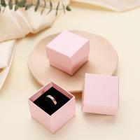 China Pink Jewelry Packaging Gift Box Heaven Earth Cover 100 PCS Bracelet Ring Earrings for sale