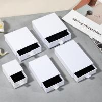 China Cardboard Fancy Jewelry Packaging Gift Box Ring Sliding Drawer Paper For Wedding for sale