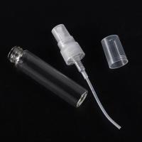 China 2ml 3ml 5ml 10ml Mini Small Empty Clear Glass Perfume Bottles with Luxury Round Pen Spray Design and Screen Printing Logo for sale