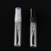 China 2ml 3ml 5ml 10ml Mini Small Empty Clear Glass Perfume Bottles with Luxury Round Pen Spray Design and Screen Printing Logo for sale