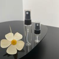 China 2ml 3ml 5ml 10ml Mini Small Empty Clear Glass Perfume Bottles with Luxury Round Pen Spray Design and Screen Printing Logo for sale
