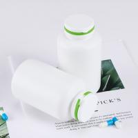 China 4oz 5oz 6oz 8oz Empty Black HDPE Tablet Capsule Bottle with Pull-Ring Flip Cap Customized Colors and Durable Material for sale