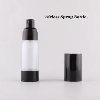 China AS Base Material Luxury Empty Airless Spray Pump Bottles 15ml 30ml 50ml 80ml 100ml 120ml for Travel Skincare Convenience for sale