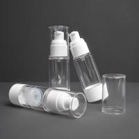 China AS Base Material Luxury Empty Airless Spray Pump Bottles 15ml 30ml 50ml 80ml 100ml 120ml for Travel Skincare Convenience for sale