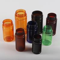 China Pharmaceutical Packaging Tablet Medicine Bottle with Tamper-Proof Cap Label BPA Free Empty PetBrown Plastic Pill Bottle Seal for sale