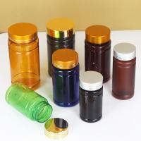 China Pharmaceutical Packaging Tablet Medicine Bottle with Tamper-Proof Cap Label BPA Free Empty PetBrown Plastic Pill Bottle Seal for sale